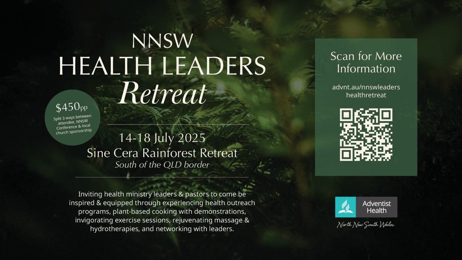 NNSW Health Leaders Retreat - Seventh-day Adventist Church NNSW Conference